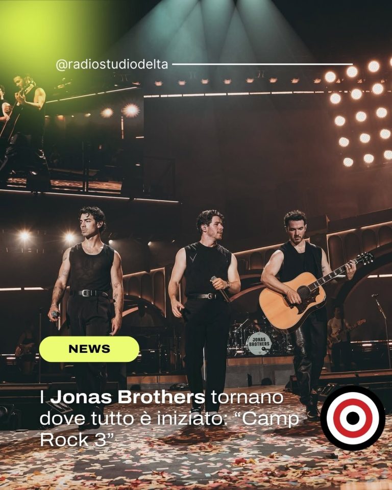 Camp Rock 3 è realtà: i Jonas Brothers tornano sul set dopo 15 anni — Radio Studio Delta