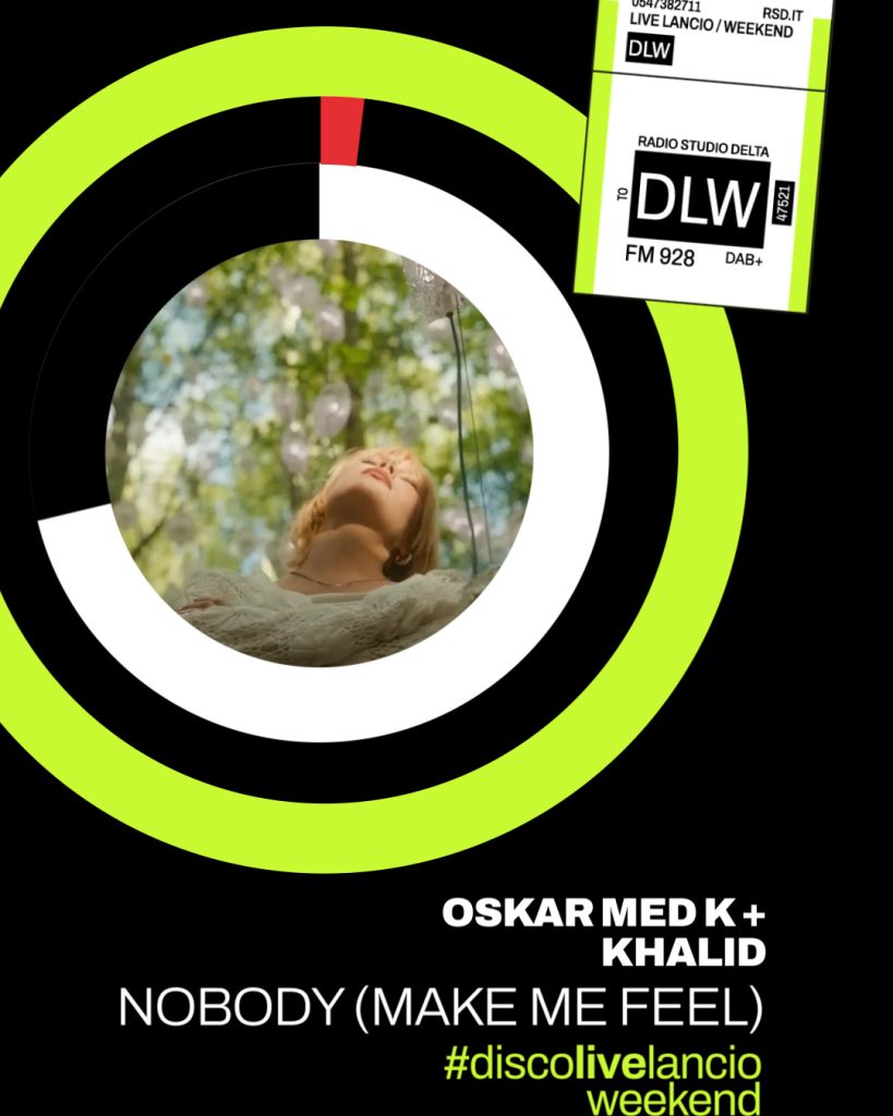 Disco Live Lancio del weekend: OSKAR MED K + KHALID con “NOBODY (MAKE ...