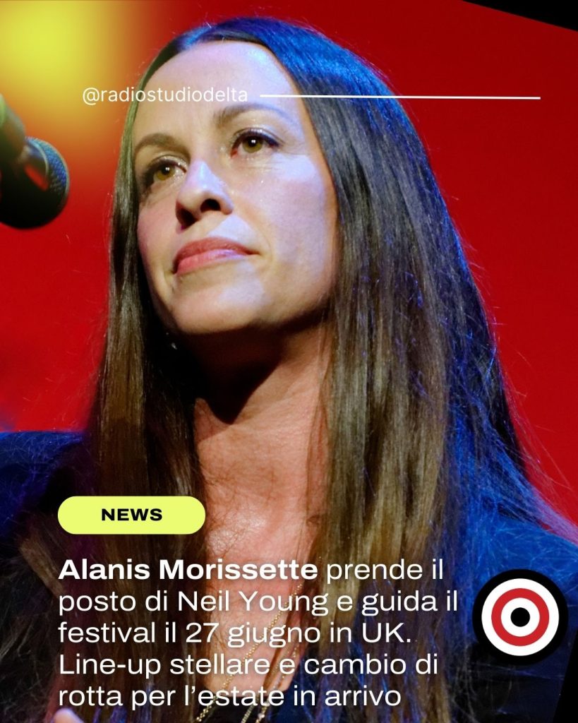 Alanis Morissette headliner al State Fayre Festival: sostituisce Neil ...